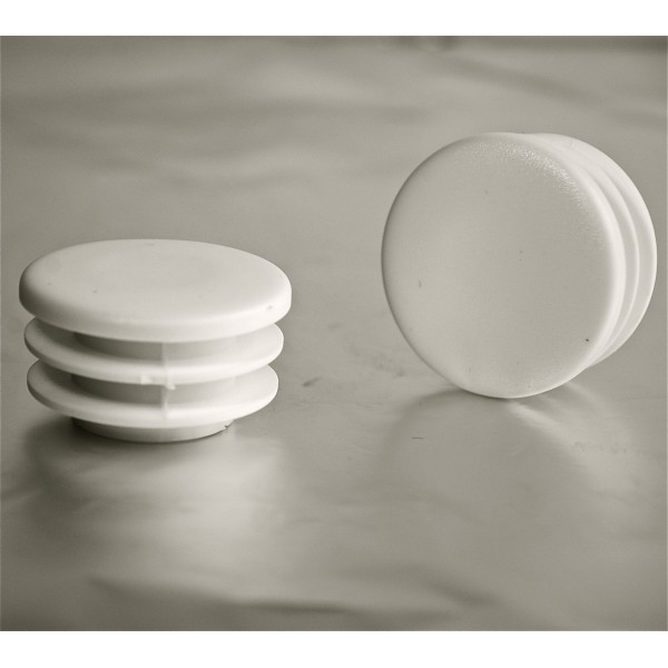 Embout rond à ailettes diam. 40 mm Plastique BLANC - Embout Rond Blanc ... Embout rond à ailettes diam. 40 mm Plastique BLANC - Embout Rond Blanc ...