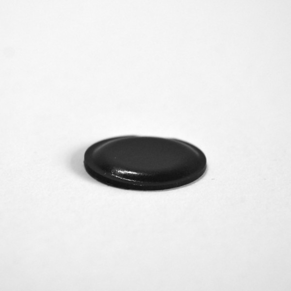 Pastille Adhésive diamètre 19 mm Ronde Extra-plate Noire - Butée ...